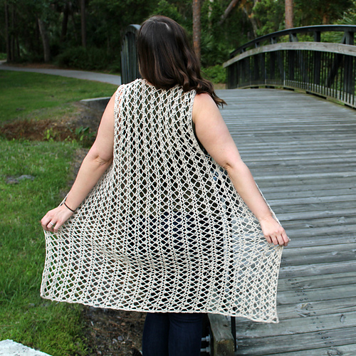 Ravelry: Summer Stroll Vest pattern by Michelle Ferguson