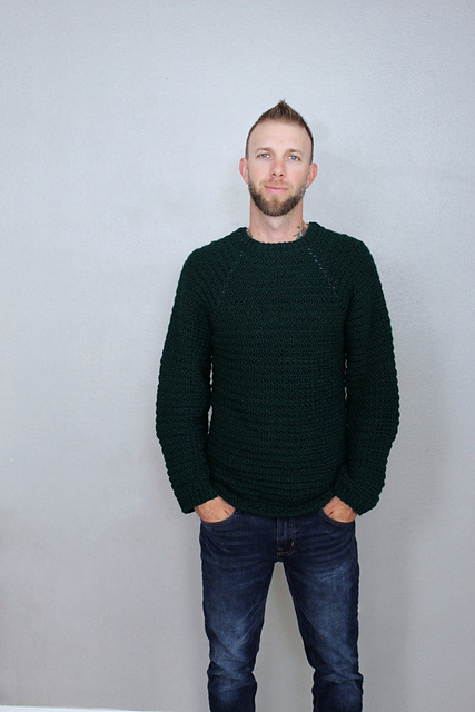 Ravelry: Dude Pullover Sweater pattern by Michelle Ferguson