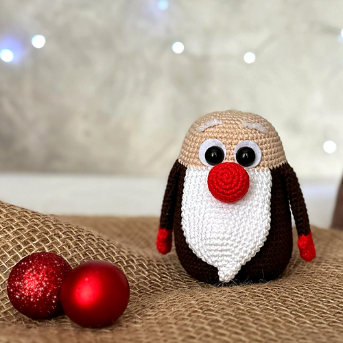 Ravelry: Gnome Rudolph pattern by Shvetsova Olga