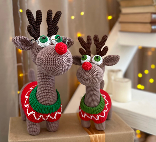 Ravelry: Reindeer Rudolph pattern by Shvetsova Olga