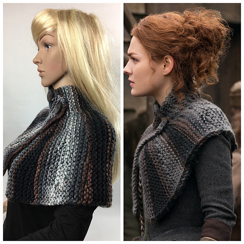 Ravelry: The Brianna Capelet, inspired by Outlander pattern by ...