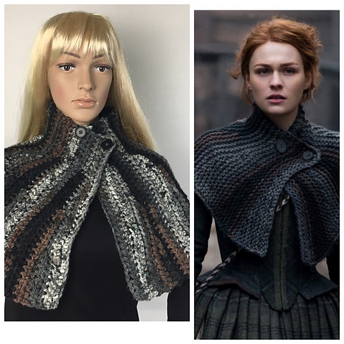 Ravelry: Brianna Crochet Capelet Outlander inspired pattern by ...