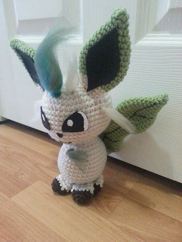 Ravelry: Leafeon inspired amigurumi pattern by Momy Soso
