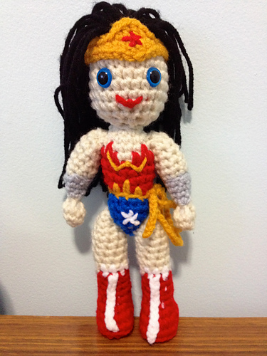 Ravelry: Captain America/Wonder Woman pattern by Emily Lucero Wood
