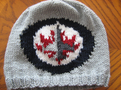 Ravelry: Winnipeg Jets Charts pattern by Twisted Bark Designs