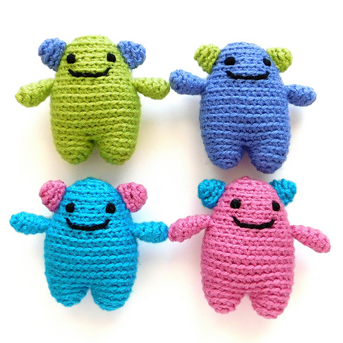 Ravelry: The Mini Mini Monster pattern by Alyssa Voznak