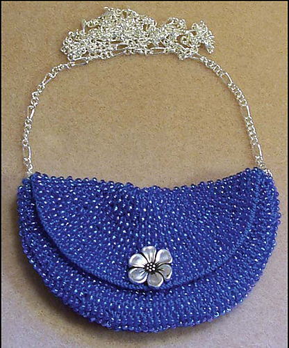 Ravelry: Bead Knitted Bag O Round pattern by Ava J Talbott