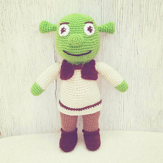 Ravelry: Shrek pattern by MoonlitShop Patterns