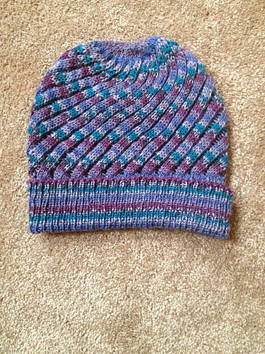 Ravelry: Checkerwork Hat pattern by Vexy