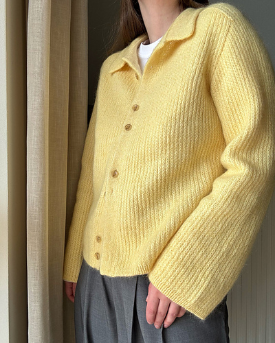Ravelry: Chantal Collar Cardigan pattern by Moreca knit