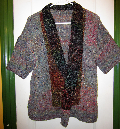 Ravelry: Mitered Square Jacket pattern by Julie Farmer