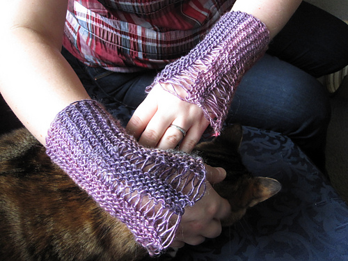 Ravelry: Spider web gauntlets pattern by Rowan Martindale