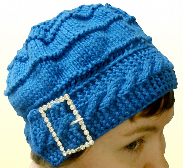 Ravelry: River Ripple Hat pattern by Bess Pallares