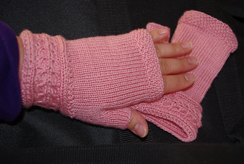 Ravelry: Fingerless Mitts for Zane pattern by Adriana Caldwell