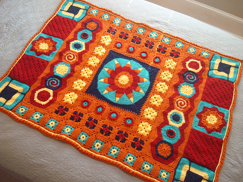 Ravelry: Deco'Ghan pattern by Julie Yeager
