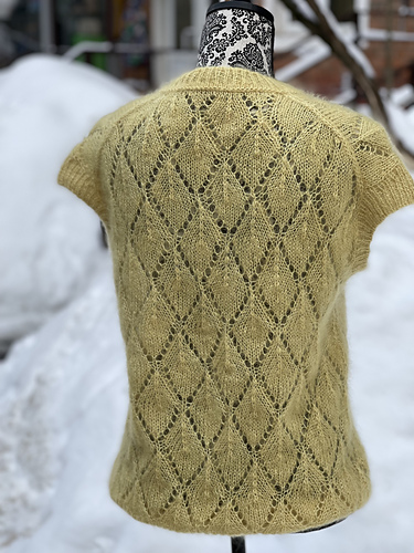 Ravelry: Dragon scales Vest pattern by Lyudmila Aksenik Old