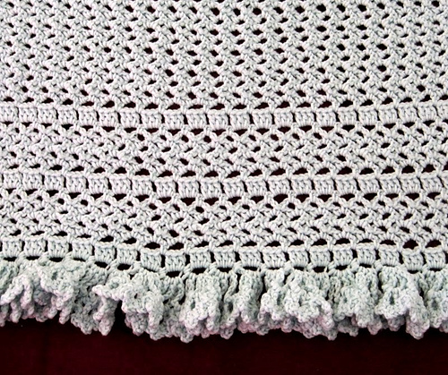 Ravelry: Frost Blossom Wrap pattern by Sue Perez