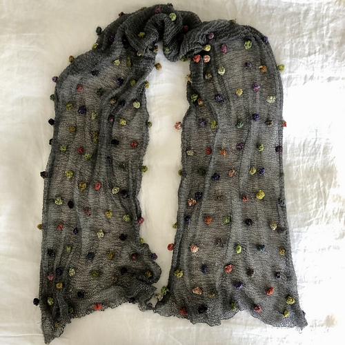 Ravelry: Bobble Scarf pattern by Mrs Rose Designs