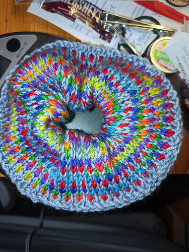 Ravelry: Scrappy Scrunchy pattern by Megan