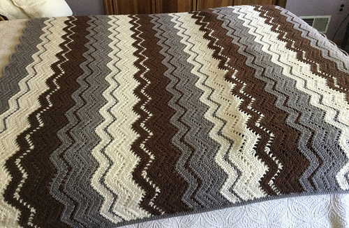 Ravelry: Lacy Ripple 2 Crochet Stitch pattern by Meladoras Creations