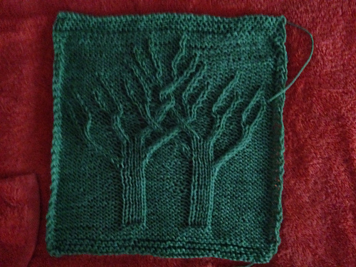 Ravelry: Twining Trees pattern by Sarah Bradberry
