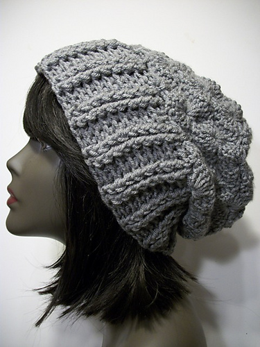 Ravelry: Akudo slouchy chunky Toque Hat pattern by Donna M. Rutledge