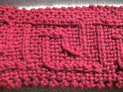 Ravelry: Greek Key Scarf pattern by John Horigan