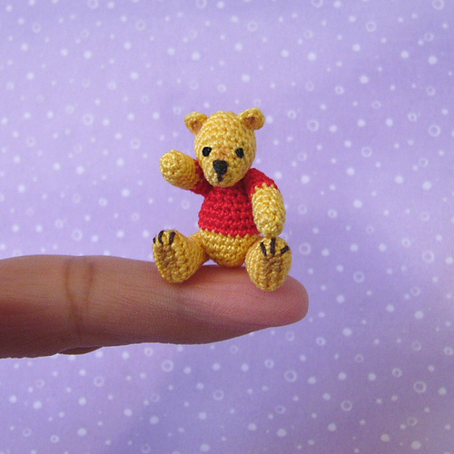 Ravelry: Miniature Pooh Bear pattern by Mariella Vitale