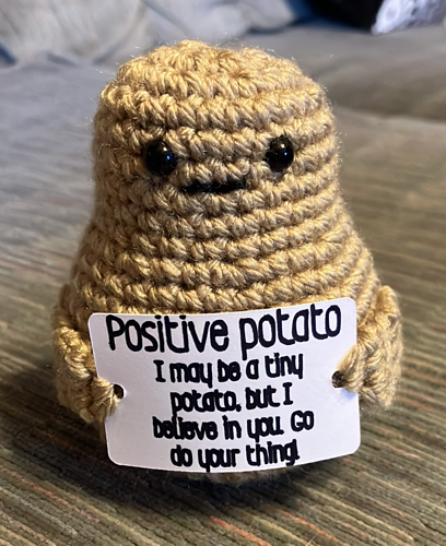 Ravelry: Positive Potato pattern by Carey Fiorello