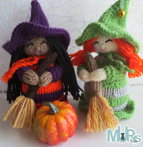 Ravelry: Halloween Witch Ornament pattern by Muris Knits