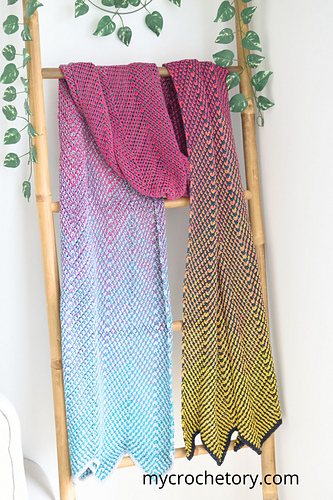 Ravelry: Flourish Linen Wrap pattern by Sylwia Kawczyńska