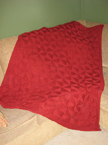 Ravelry: Solid and Reversible College Afghan pattern by Jane Wiewora