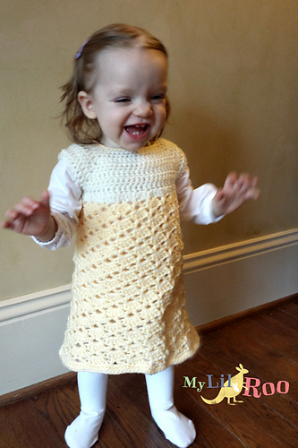Ravelry: Lacy Shell Dress pattern by Kari Philpott