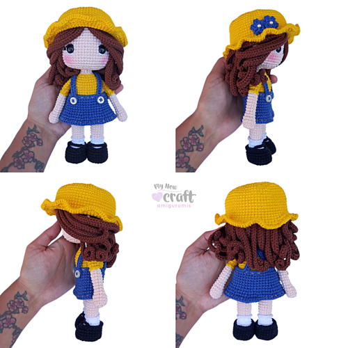 Ravelry: Cecile Doll pattern by Isabela Tavares