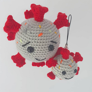 Ravelry: Crochet microbe pattern by Olga Tomas