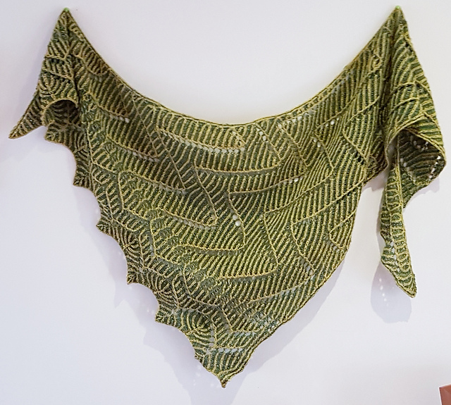 Ravelry: Lightning Shawl pattern by Beardychiel Designs