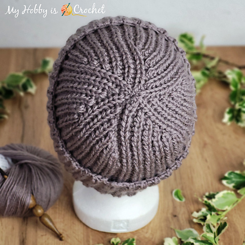 Ravelry: Short Rows Brioche Hat pattern by Kinga Erdem