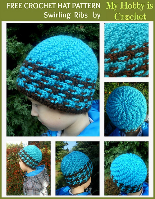 Ravelry: Swirling Ribs Hat pattern by Kinga Erdem