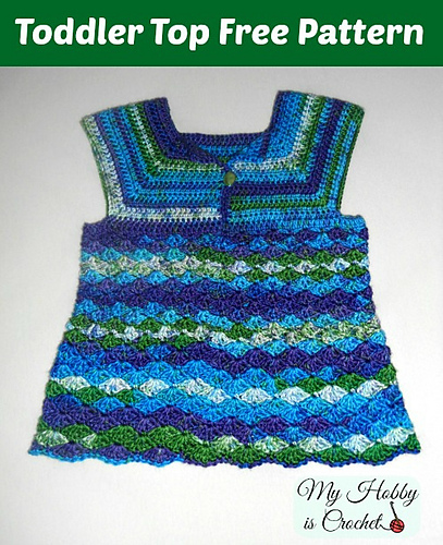 Ravelry: Iris Toddler Top pattern by Kinga Erdem