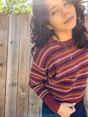 Ravelry: Double Date Sweater pattern by Winter's Weather Knits