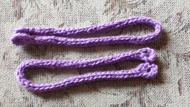 Ravelry: Crochet I-Cord Curtain Tiebacks pattern by Karen Glasgow Follett