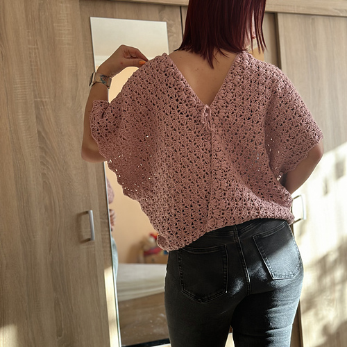 Ravelry: Blooming Thistle Top pattern by K.A.M.E. Crochet