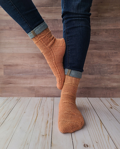 Ravelry: Walking Through Cairo Socks pattern by Natasha Kaitlin