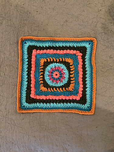 Ravelry: Bumpy Ride Square pattern by Marie Segares