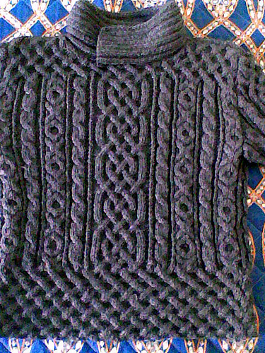 Ravelry: Aran Sweater pattern by Kari Hestnes