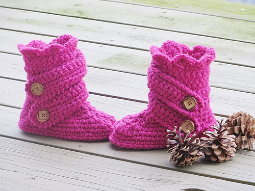Ravelry: Children's Classic Snow Boots pattern by CrochetDreamz