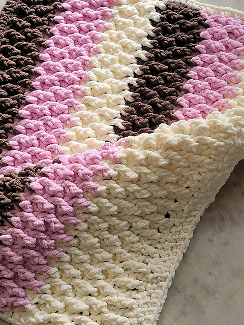 Ravelry: Alpine Stitch Blanket pattern by CrochetDreamz
