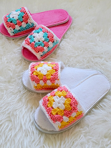 Ravelry: Granny Slides pattern by CrochetDreamz