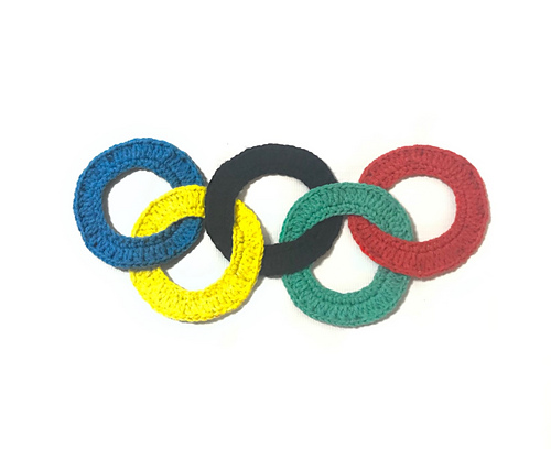 Ravelry: Olympic Rings pattern by Nada Fatouh