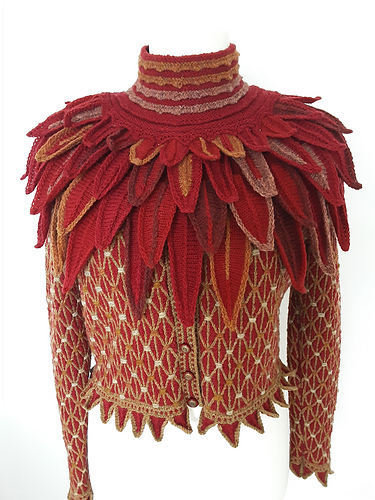 Ravelry: Raven Poncho pattern by Alice Starmore